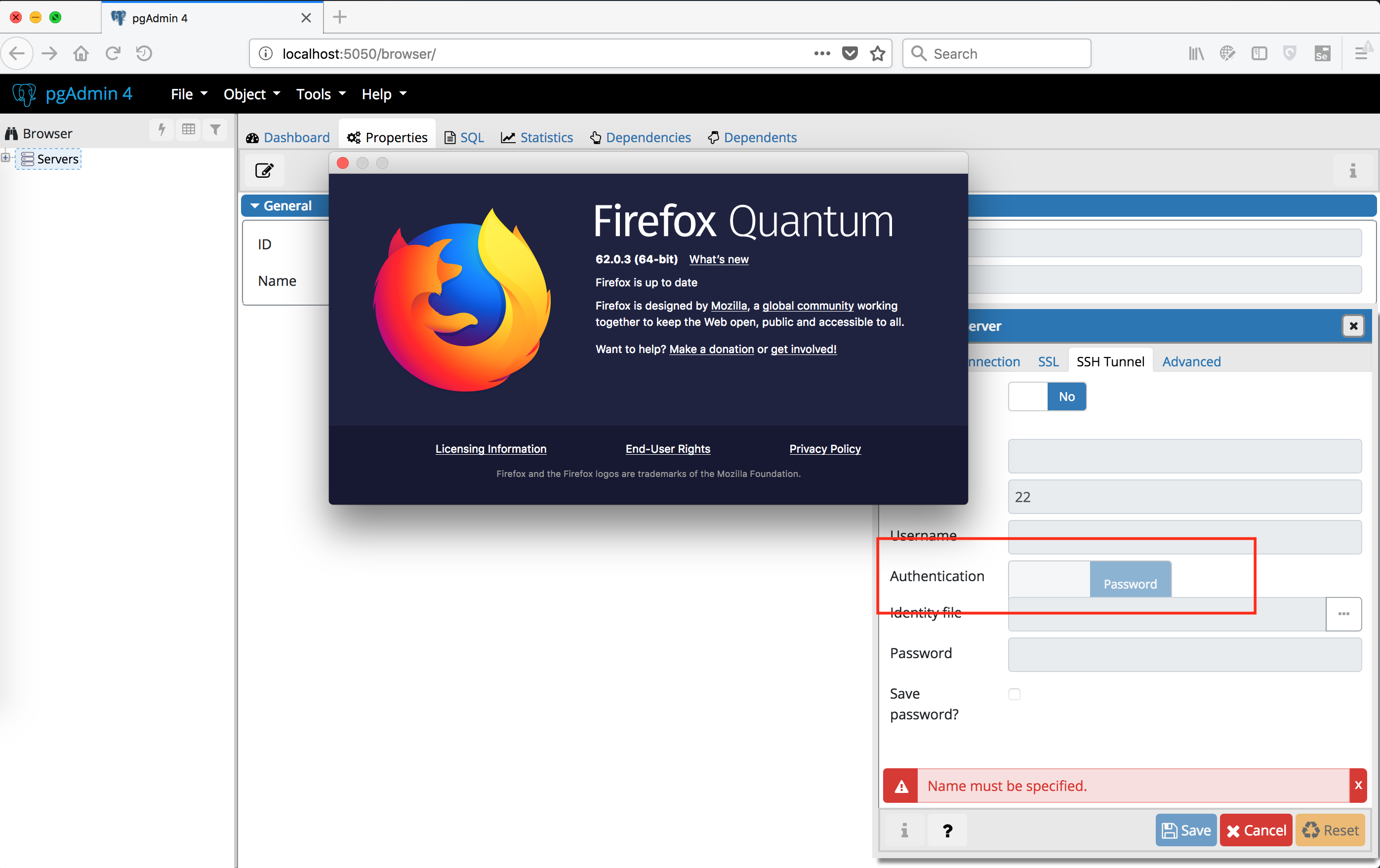 Bootstrap switch alignment issue in IE11 and Firefox (RM #3714) · Issue #2128 · pgadmin-org ...