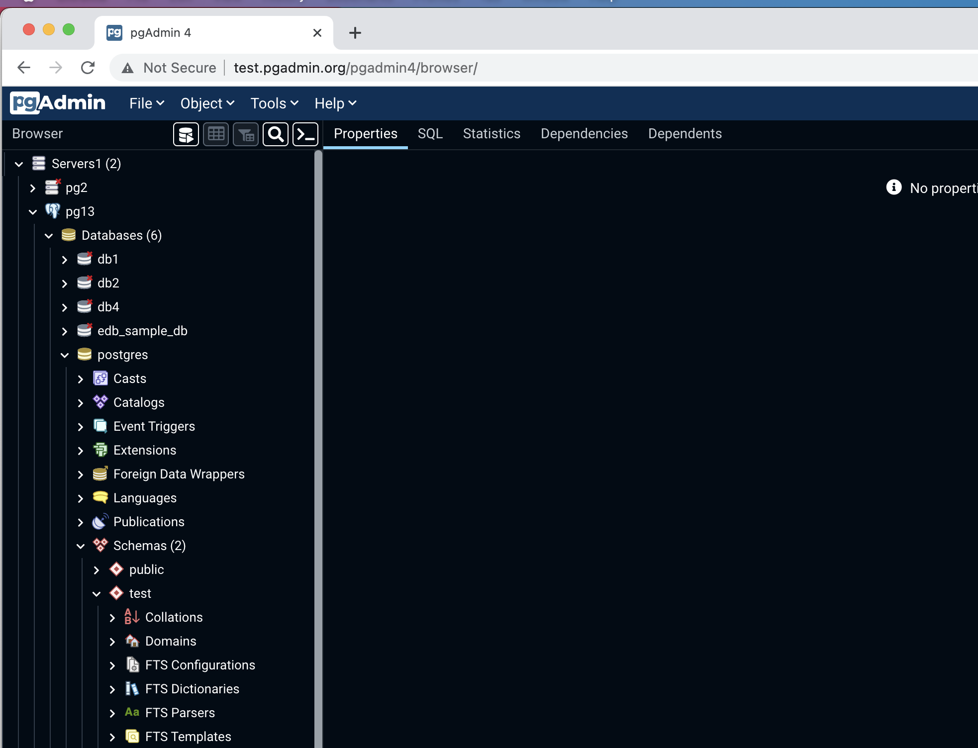 Directory tree indent shown beside server group. (RM #6933) · Issue #4707 · pgadmin-org/pgadmin4 ...