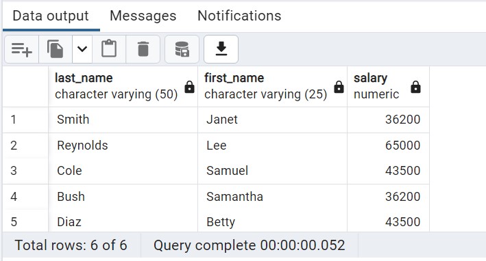 pgAdmin 6.9 - Query Tool Results Grid Rows Missing Border Styling (RM #7382) · Issue #5068 ...