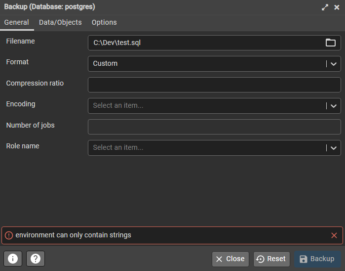 Backup on Win10 fails with: environment can only contain strings (RM #7459) · Issue #5133 ...