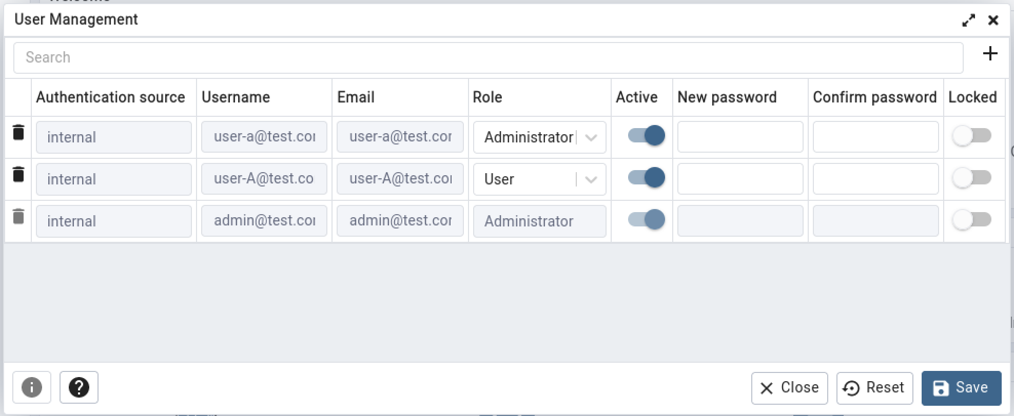 Ui User Management Create Internal User Allow Case Sensitive Email Address Rm 7621